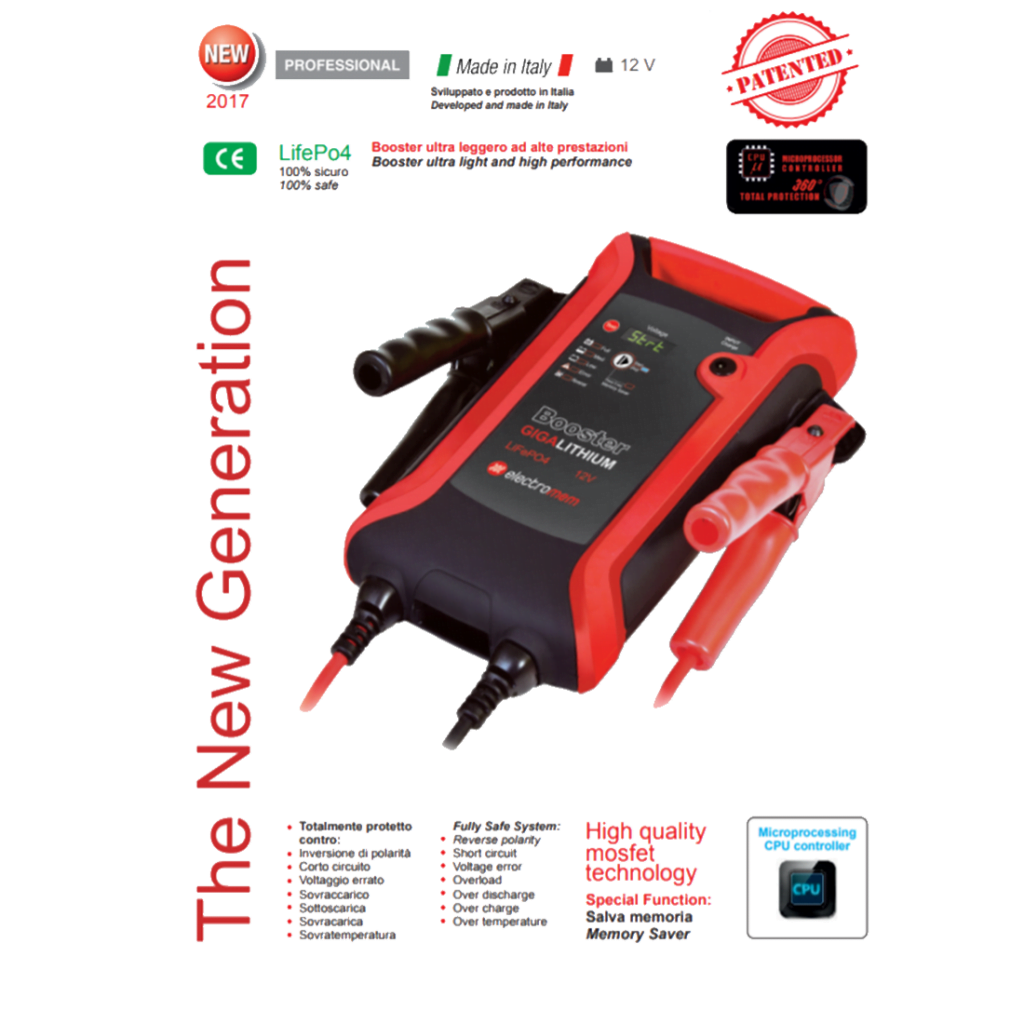 12 Volt Lithium Booster Pack GIGA For Sale - RyansAutomotive.ie