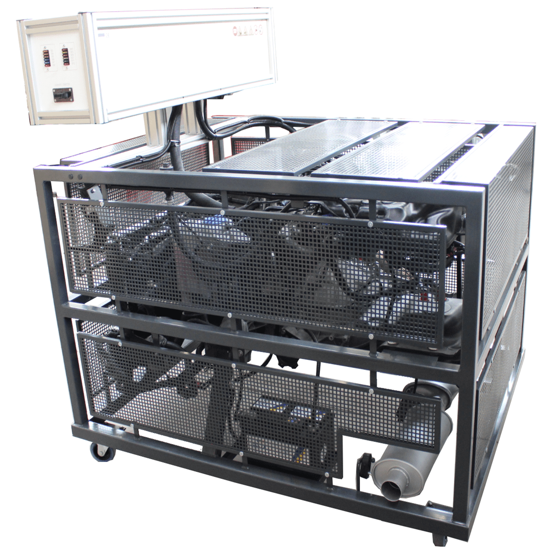 Educational Diesel Engine Trainer With Common Rail System EURO 6 For ...