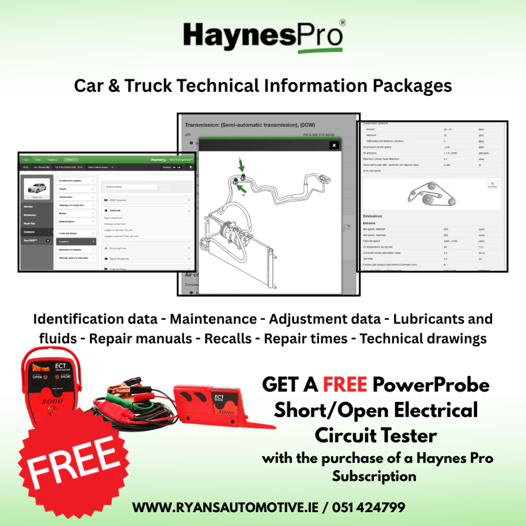 HaynesPro Car WorkshopData Complete Package For Sale - RyansAutomotive.ie