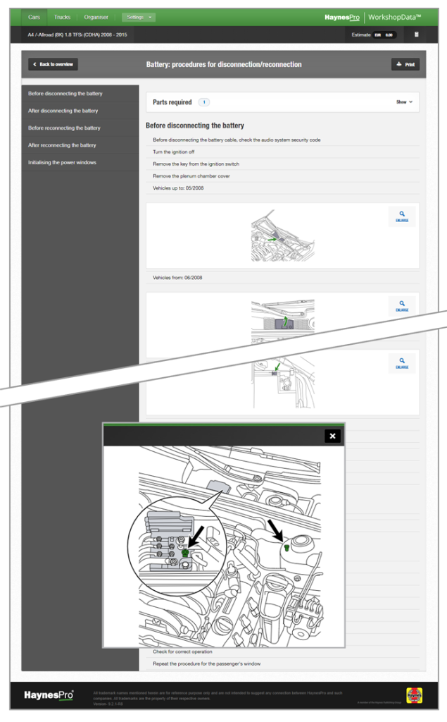HaynesPro Car WorkshopData Complete Package For Sale - RyansAutomotive.ie